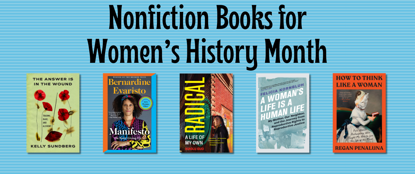 Must-Read Nonfiction Books Written by Women | Grove Atlantic